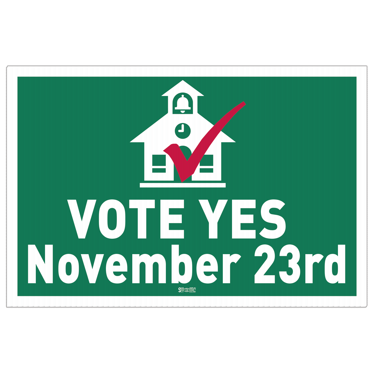 Economy Corrugated Signs